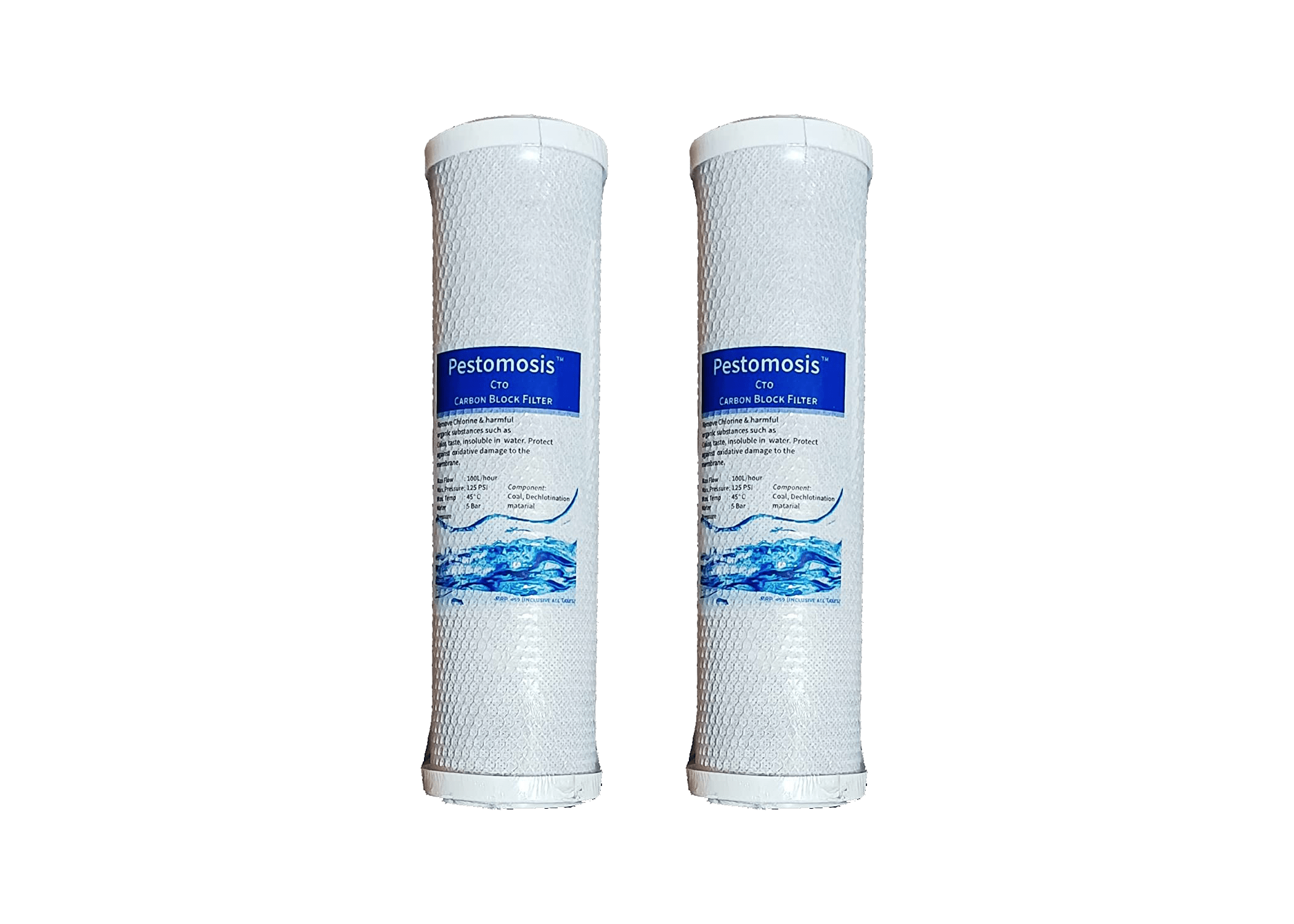 Pestomosis CTO 10Inch Carbon Block Cartridge